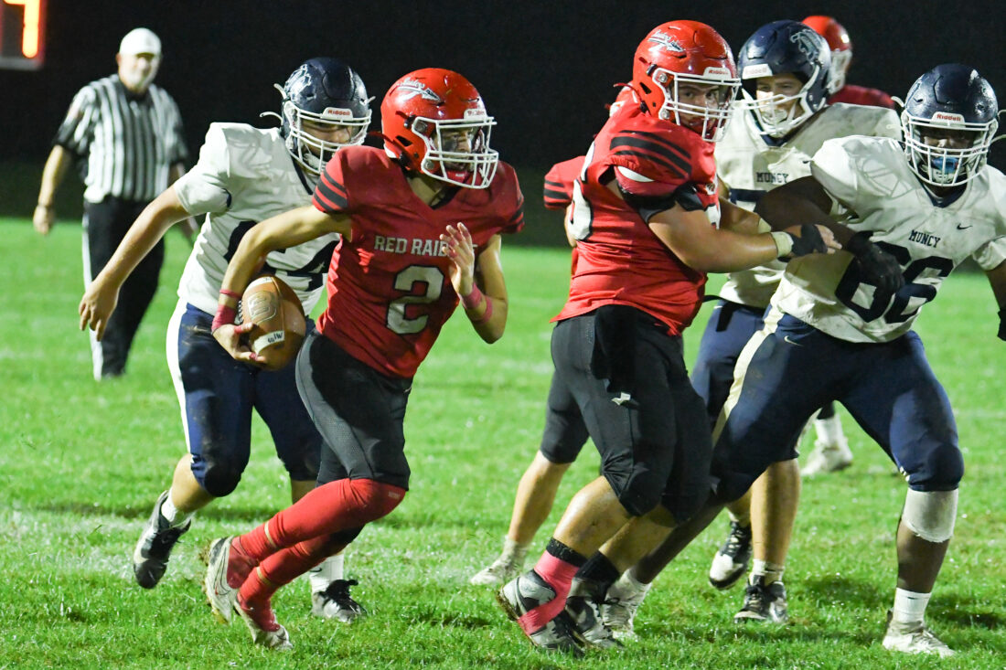 Johnson, Wommer combine for 6 TDs, as Muncy runs away with Old Shoe ...